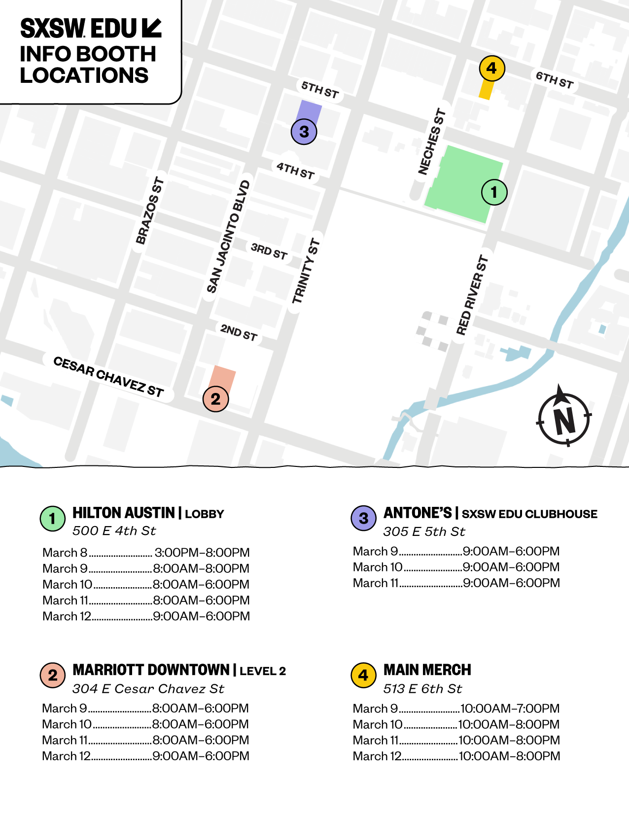 EDU 26_Badge Pick-up Locations_DIGITAL (1) — SXSW EDU